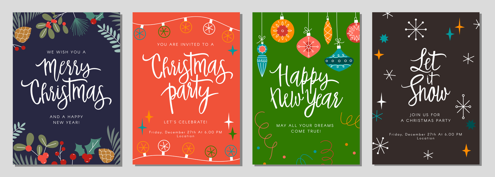 Holiday Printing - Custom Christmas Card Printing